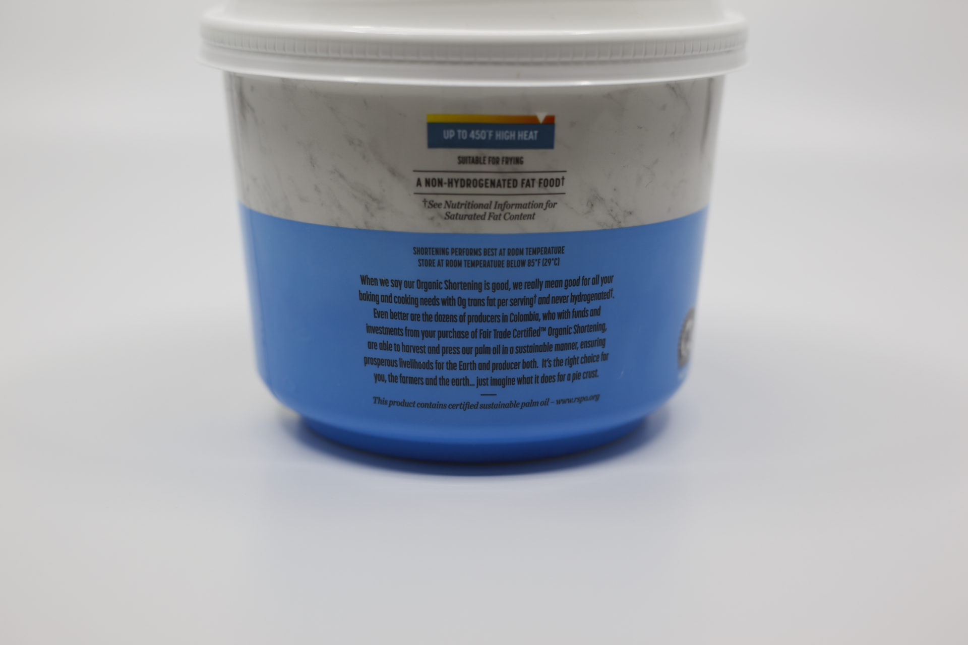 Spectrum Organic Shortening - Packaged Food Reviews