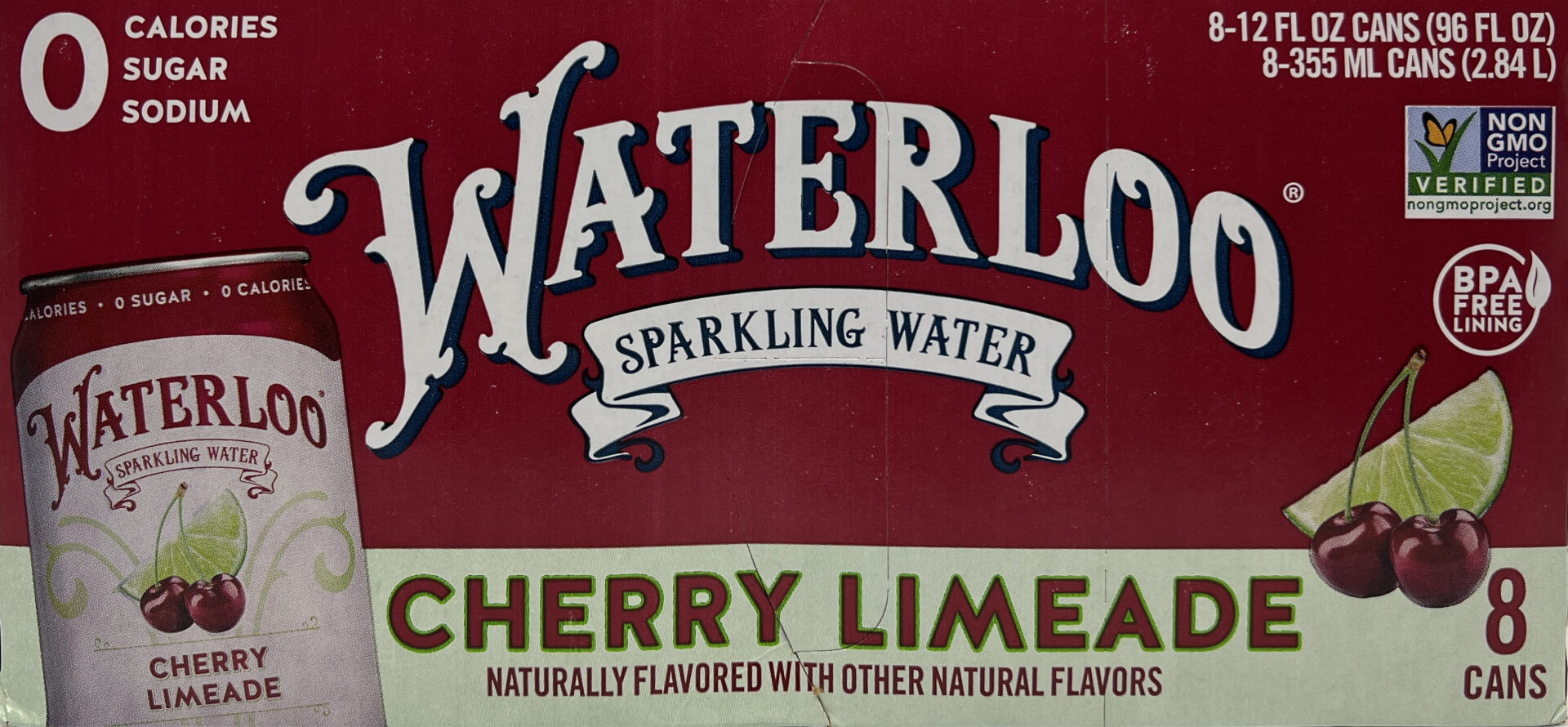 Waterloo Cherry Limeade - Packaged Food Reviews