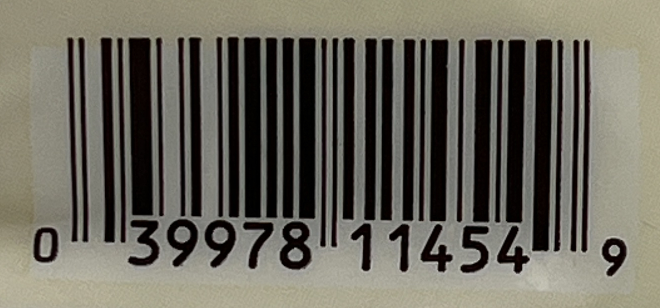 Bob’s Red Mill Gluten Free Bread Barcode - Packaged Food Reviews