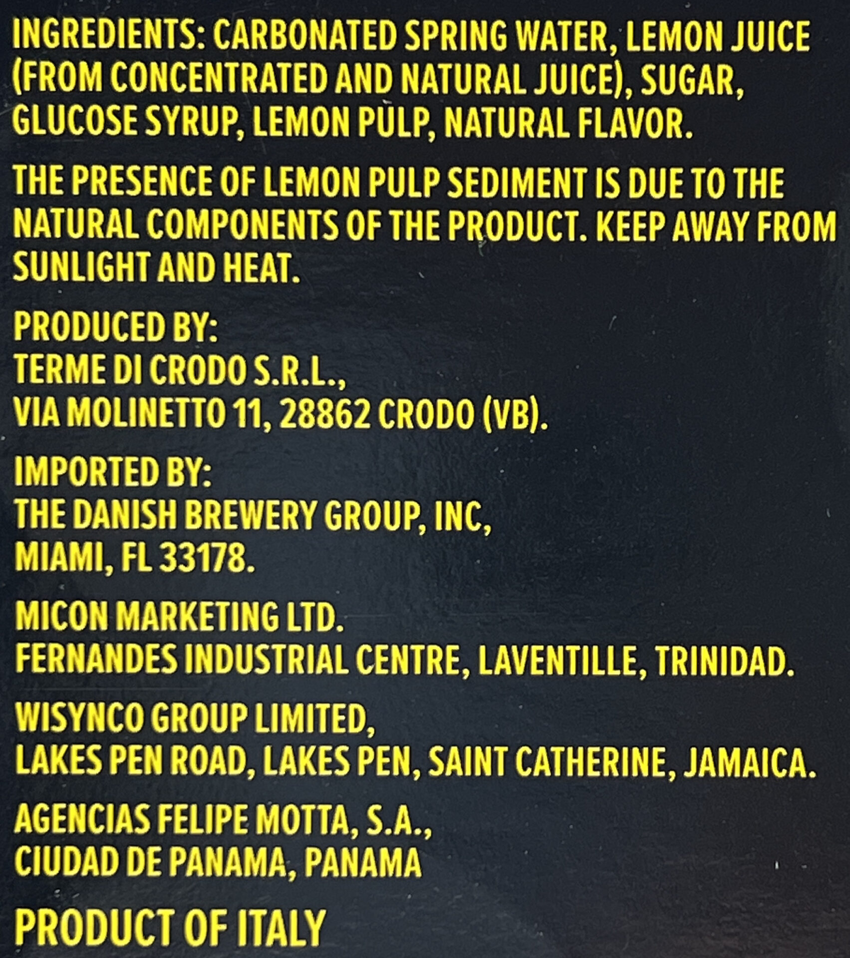 Limonata Italian Lemonade - Packaged Food Reviews